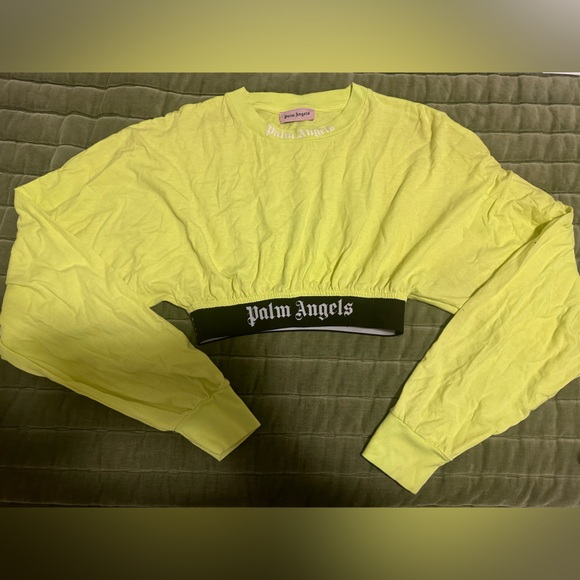 Palm Angels | Tops | Palm Angels Crop Top | Poshmark